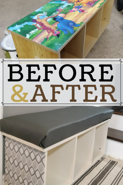 Diy Cubby Storage Made From Old Toy Shelf Feeling Nifty