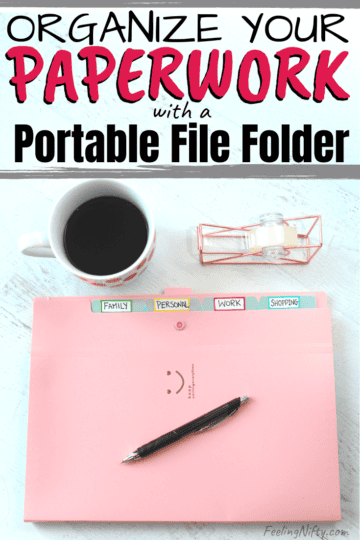How to Organize your Paperwork: The Easy {Lazy} way