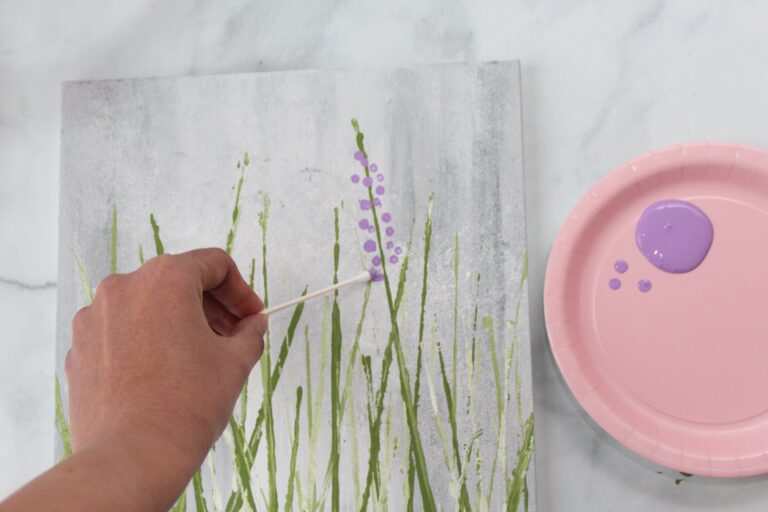 How To Paint Lavender: Easy Flower Painting Tutorial for Beginners