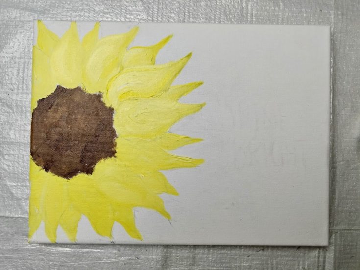 How to Paint a Sunflower - Learn to Paint for Beginners Series
