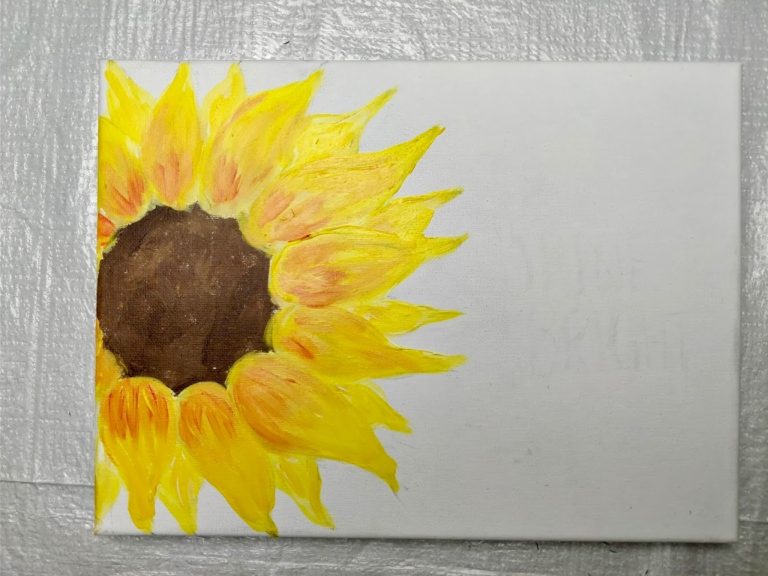 How to Paint a Sunflower - Learn to Paint for Beginners Series