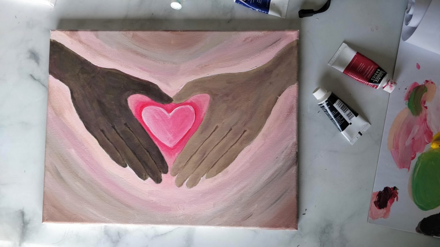 How To How To Make Skin Color Paint in Acrylic