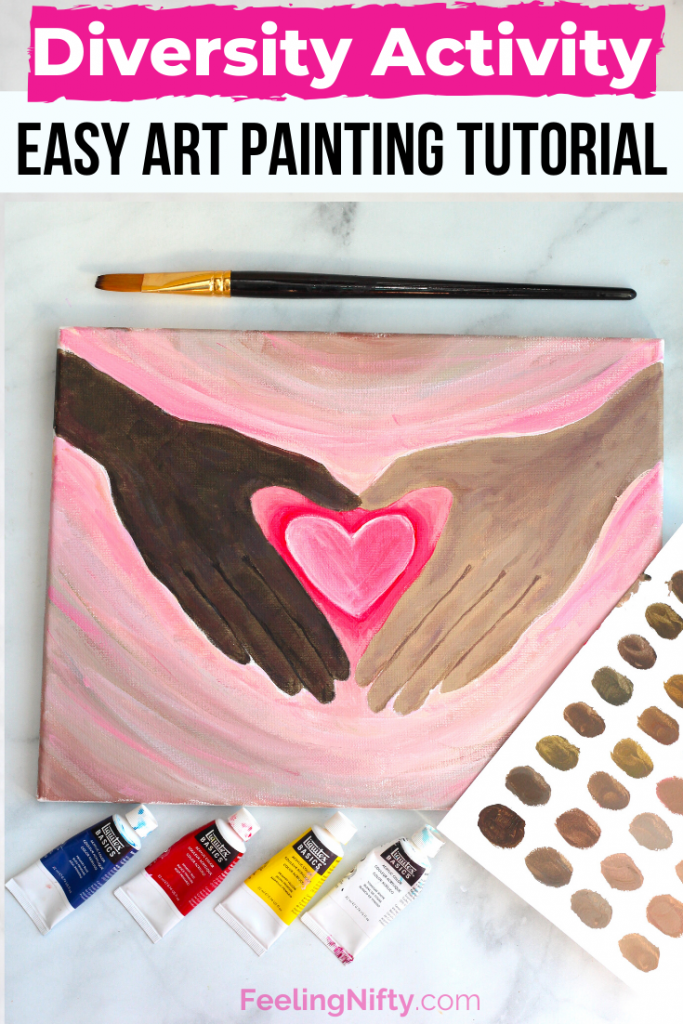 Diversity Activity: Easy Art /Painting for Kids, Teens & Adults