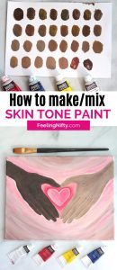 How To How To Make Skin Color Paint in Acrylic