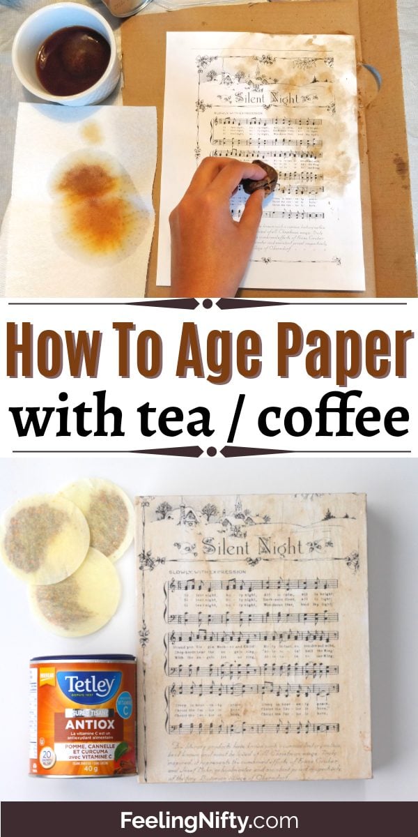 How To Age Paper in 5 minutes [Step-by-step Tutorial]