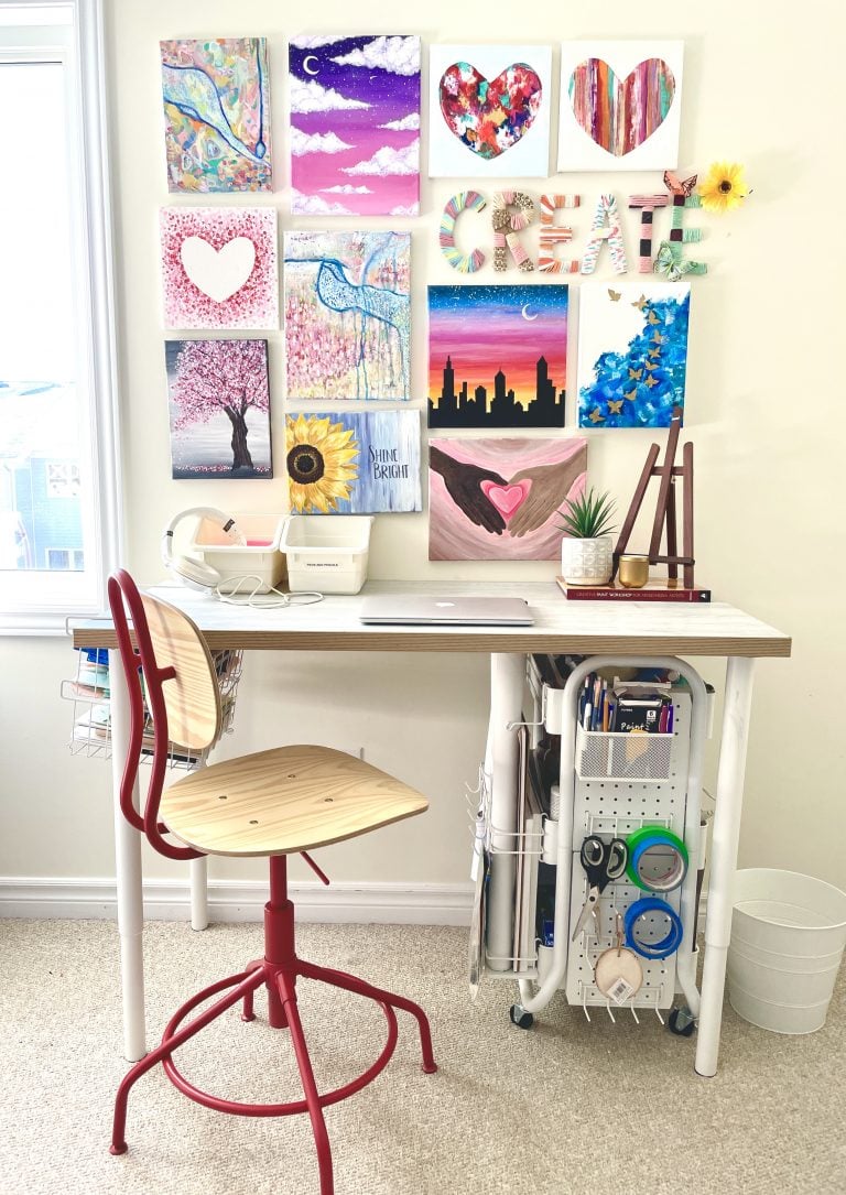 30+ Clever Ways to Organize Your Craft Supplies | Feeling Nifty