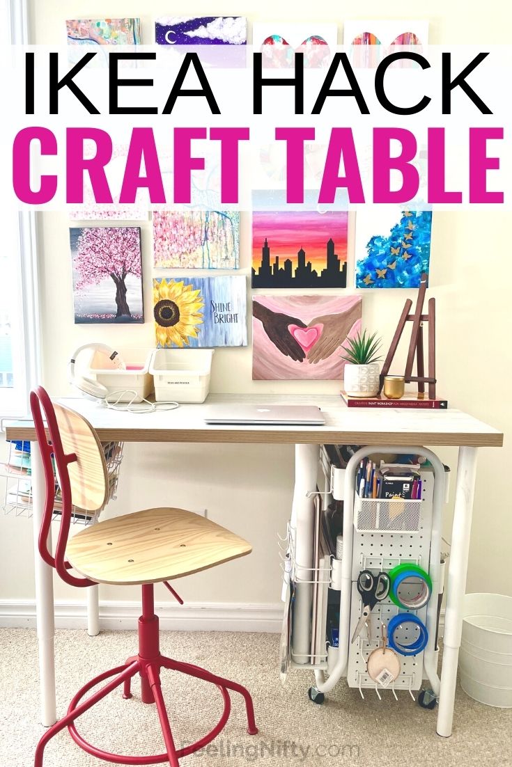 Ikea Hack Craft Table