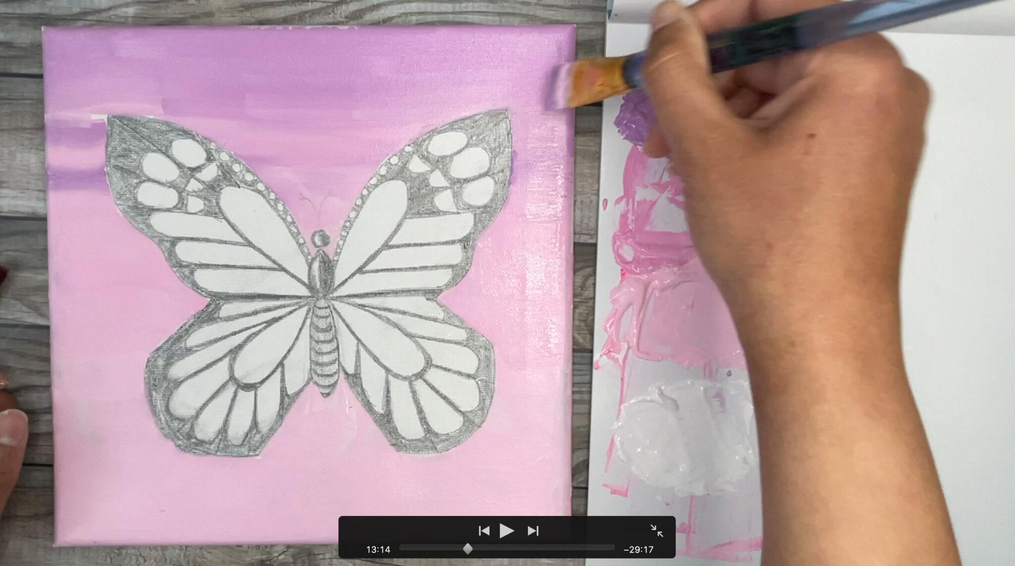 How To Paint A Butterfly {Easy Beginner Step-By-Step Tutorial}