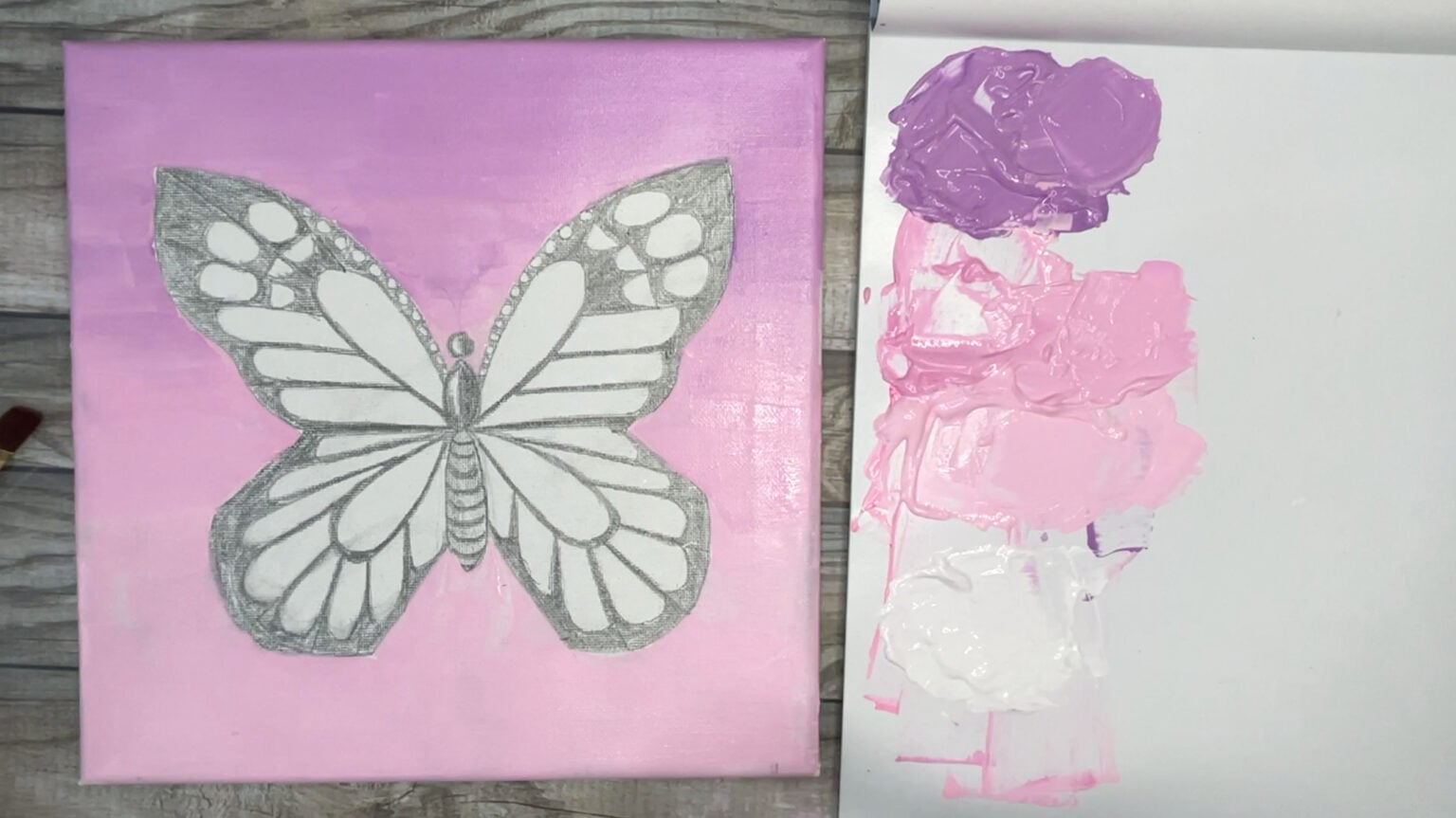 How To Paint A Butterfly {Easy Beginner Step-By-Step Tutorial}