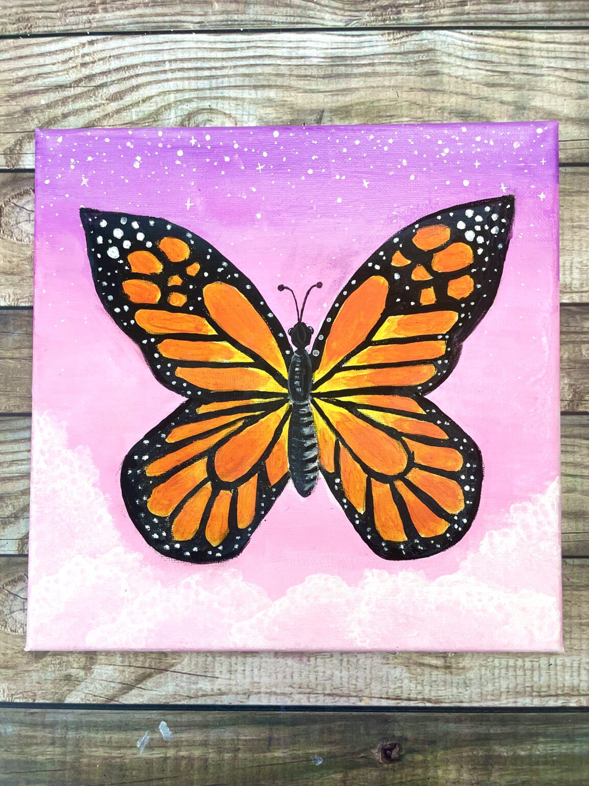 How To Paint A Butterfly {Easy Beginner Step-By-Step Tutorial}