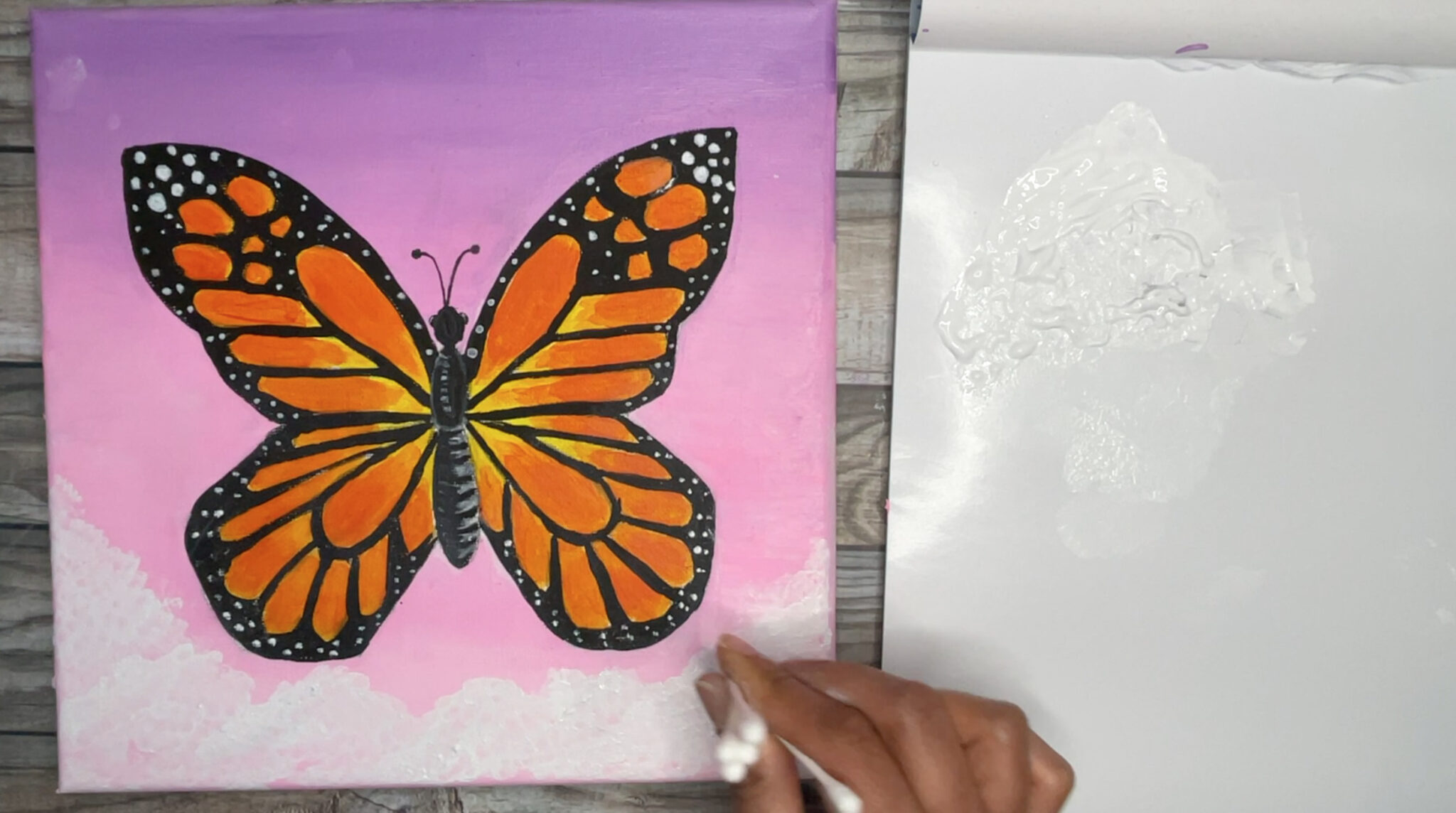 How To Paint A Butterfly {Easy Beginner Step-By-Step Tutorial}