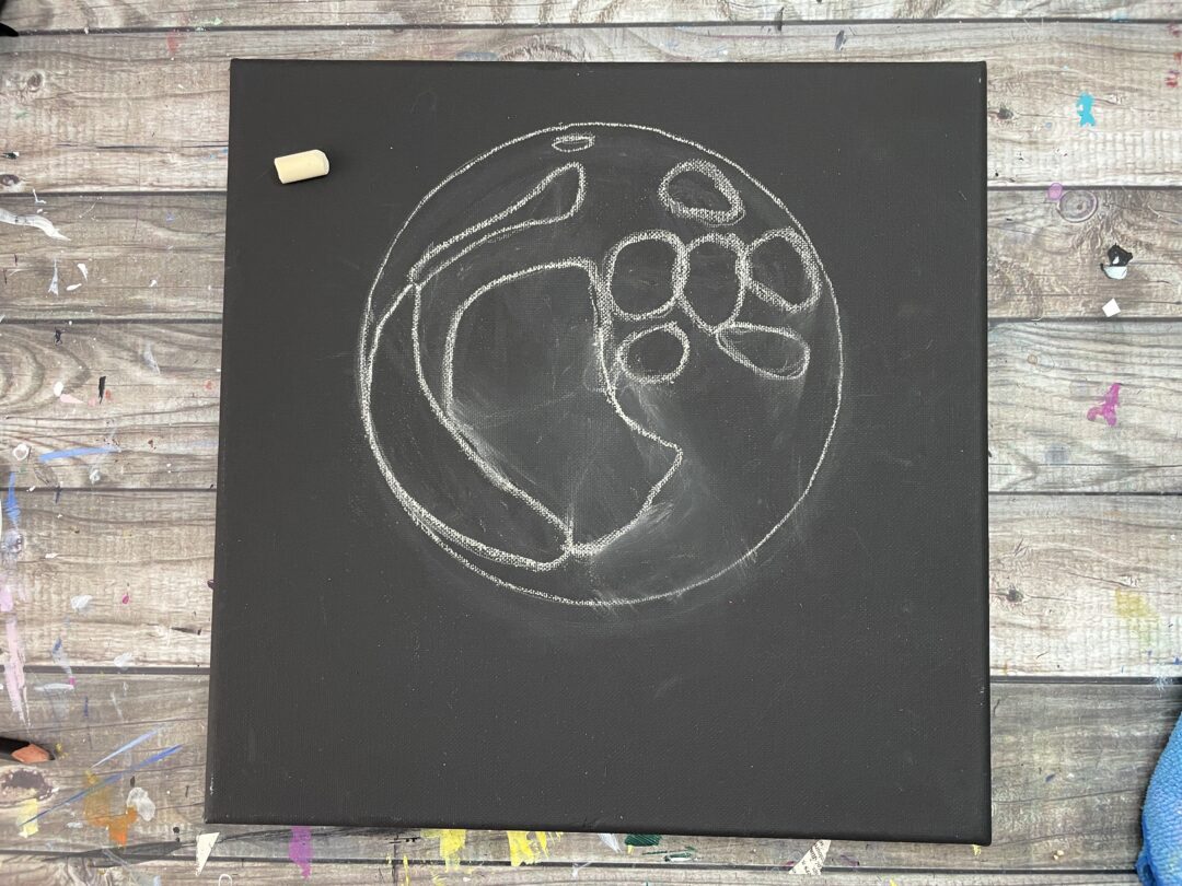 How To Paint The Moon For Beginners (Realistic Full Moon with Acrylics)