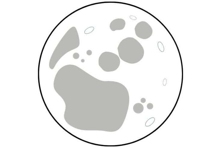 Hoe de maan tekenen | gemakkelijk tekenen van de maan voor alle ...