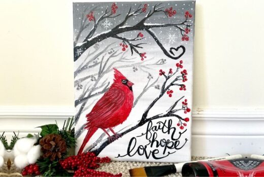 65 Easy Winter Painting Ideas: Creative Canvas Art Projects to Try