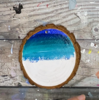 How To Paint Wood Slice Ornaments +10 Ideas To Get You Inspired