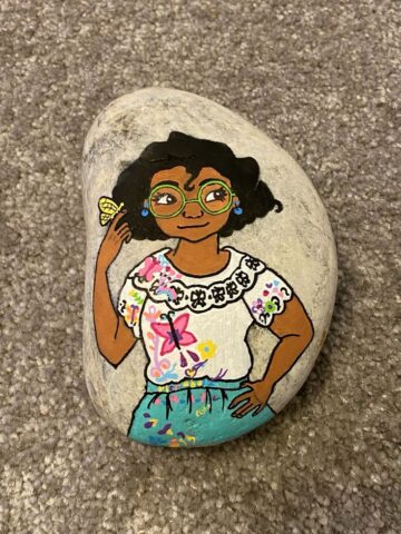 90+ Easy Disney Rock Painting Ideas | Feeling Nifty