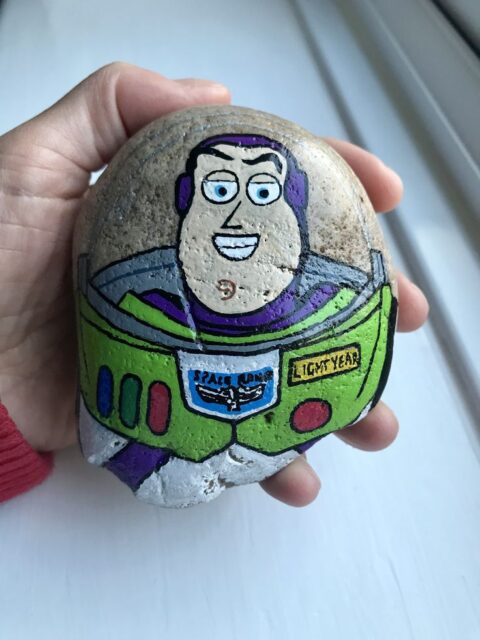 90+ Easy Disney Rock Painting Ideas | Feeling Nifty