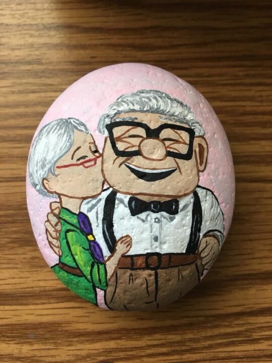 90+ Easy Disney Rock Painting Ideas | Feeling Nifty