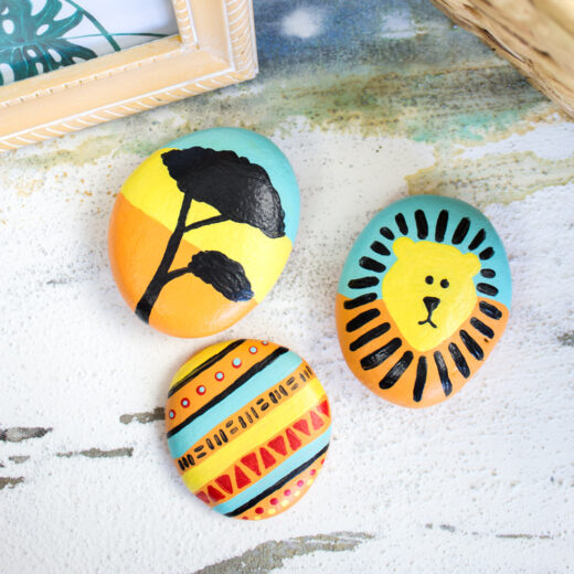 90+ Easy Disney Rock Painting Ideas | Feeling Nifty