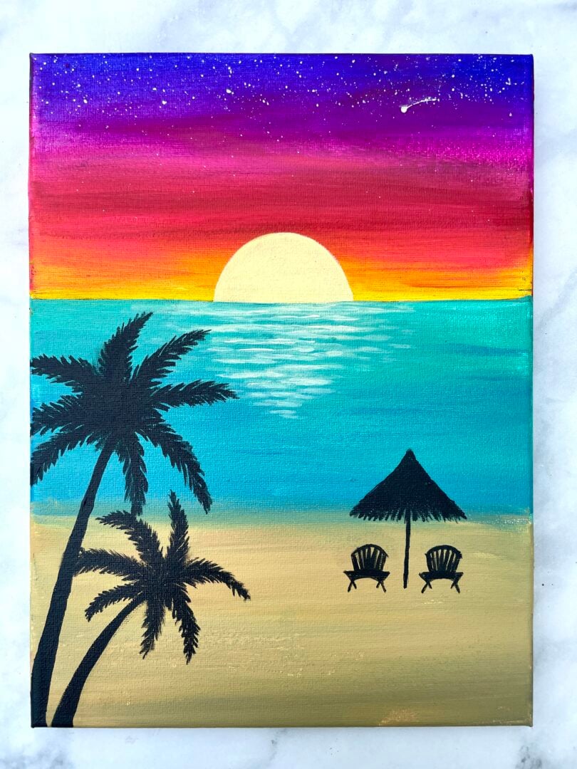 45 Easy Summer Painting Ideas to Transport You to Paradise