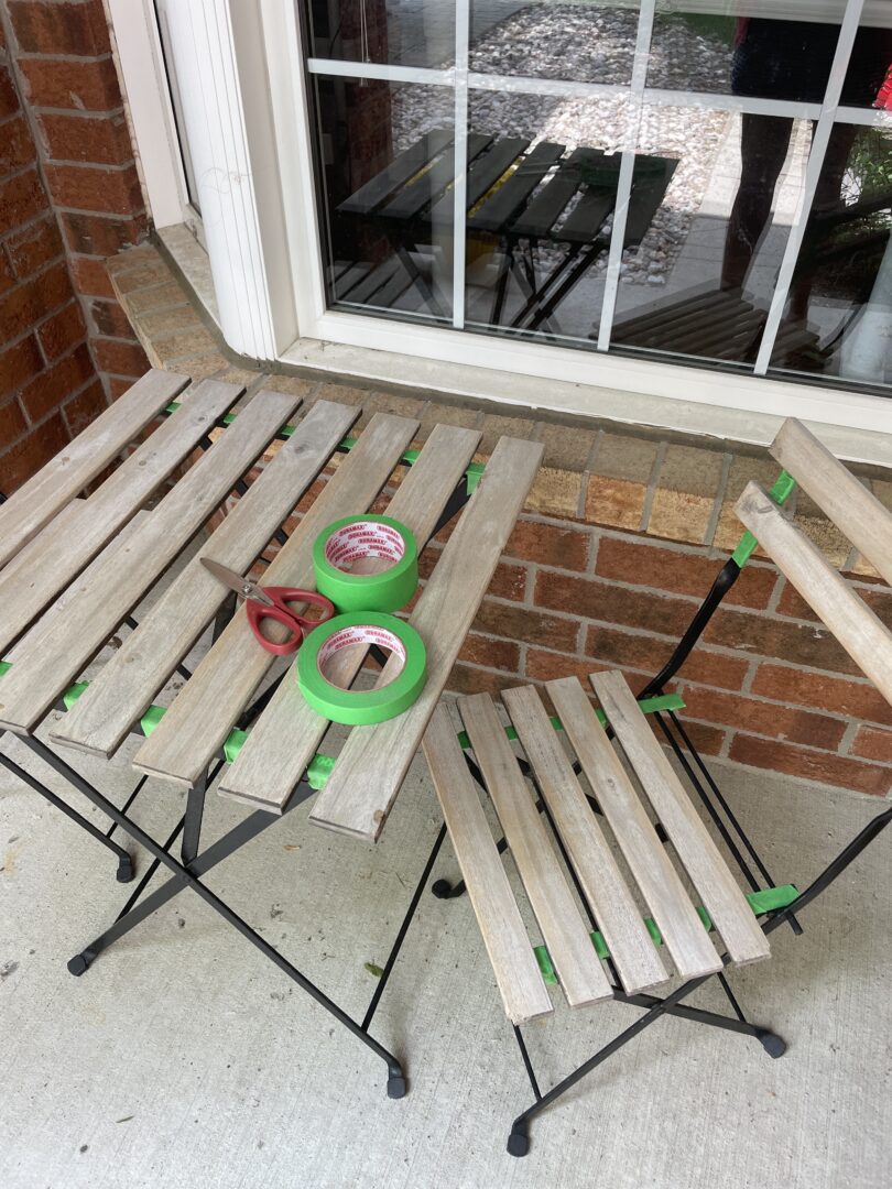 Ikea Tarno Hack: Stunning Shabby-to-Chic Bistro Set Makeover