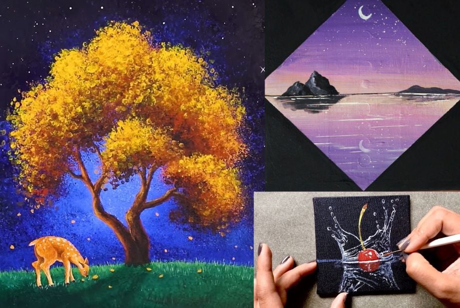 65 Striking Black Canvas Paintings That'll Bring You Pride and Joy
