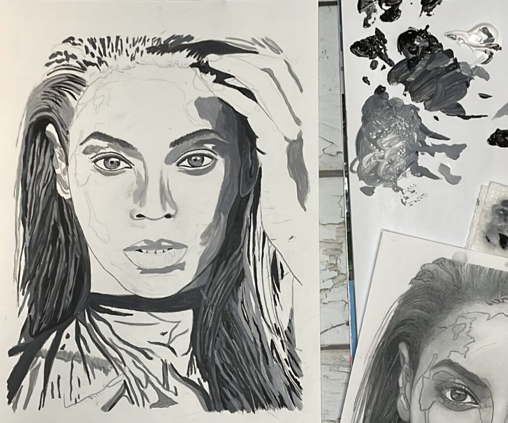 How To Paint A Portrait With Acrylics: A Beginners Tutorial