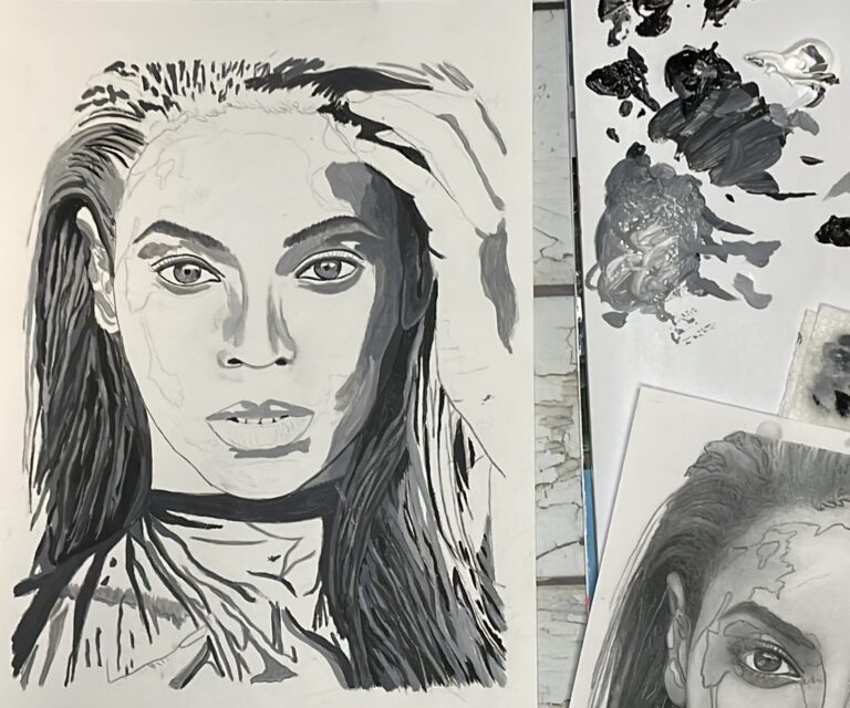 How To Paint A Portrait With Acrylics: A Beginners Tutorial