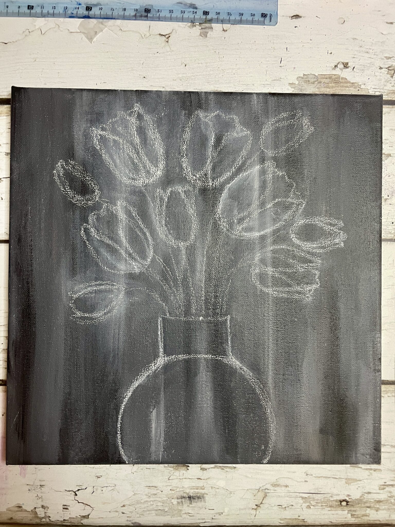 Easy Tulip Painting: Acrylic Tutorial For Beginners | Feeling Nifty