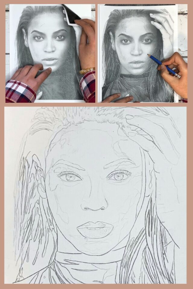 2 Easy Ways To Transfer a Drawing From Paper to Canvas {with Video!}