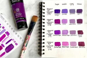 How To Make Purple Color { 15+ Mixes for Vibrant Shades }