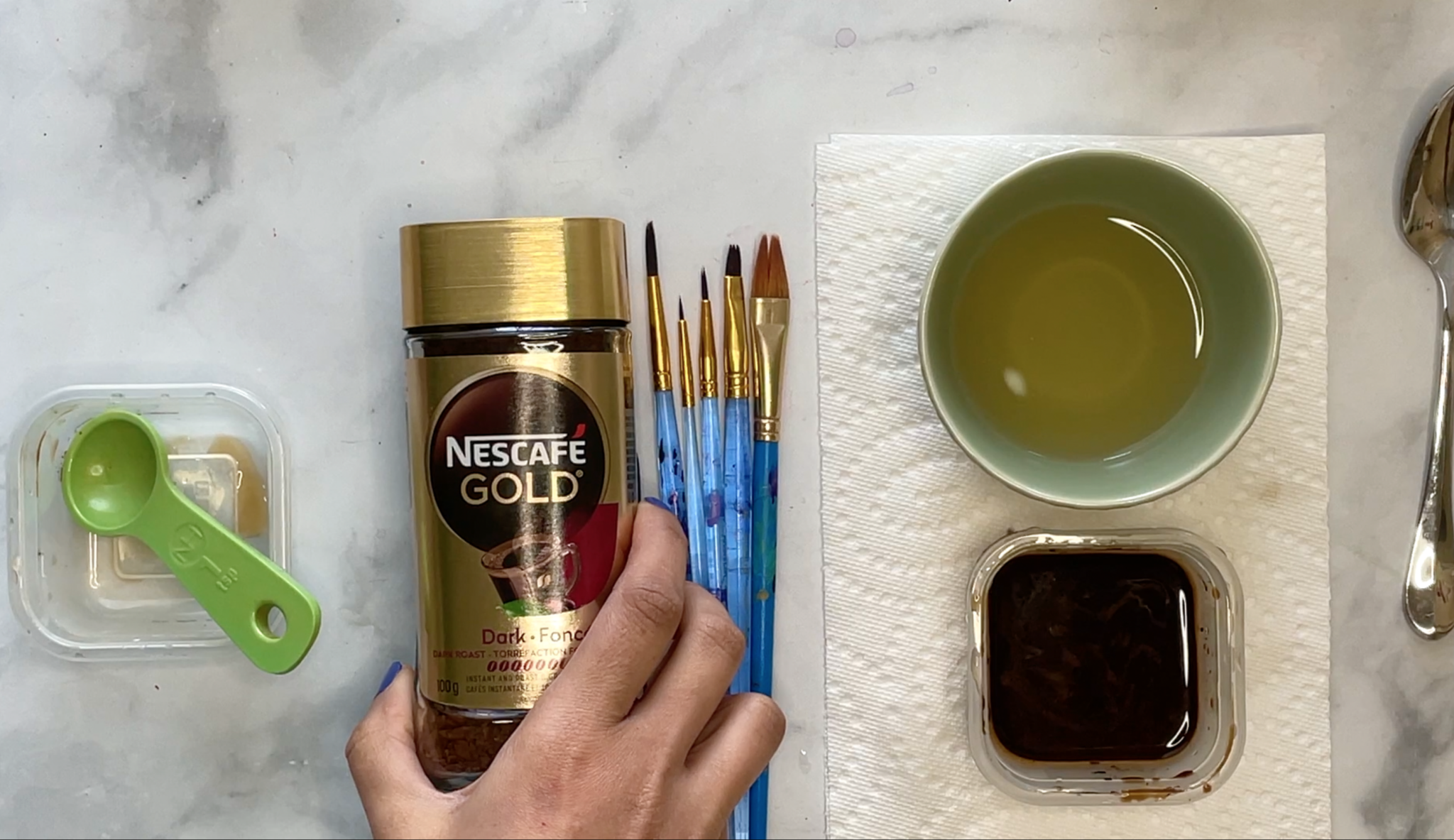 How To Paint With Coffee : Easy Sunset For Beginners
