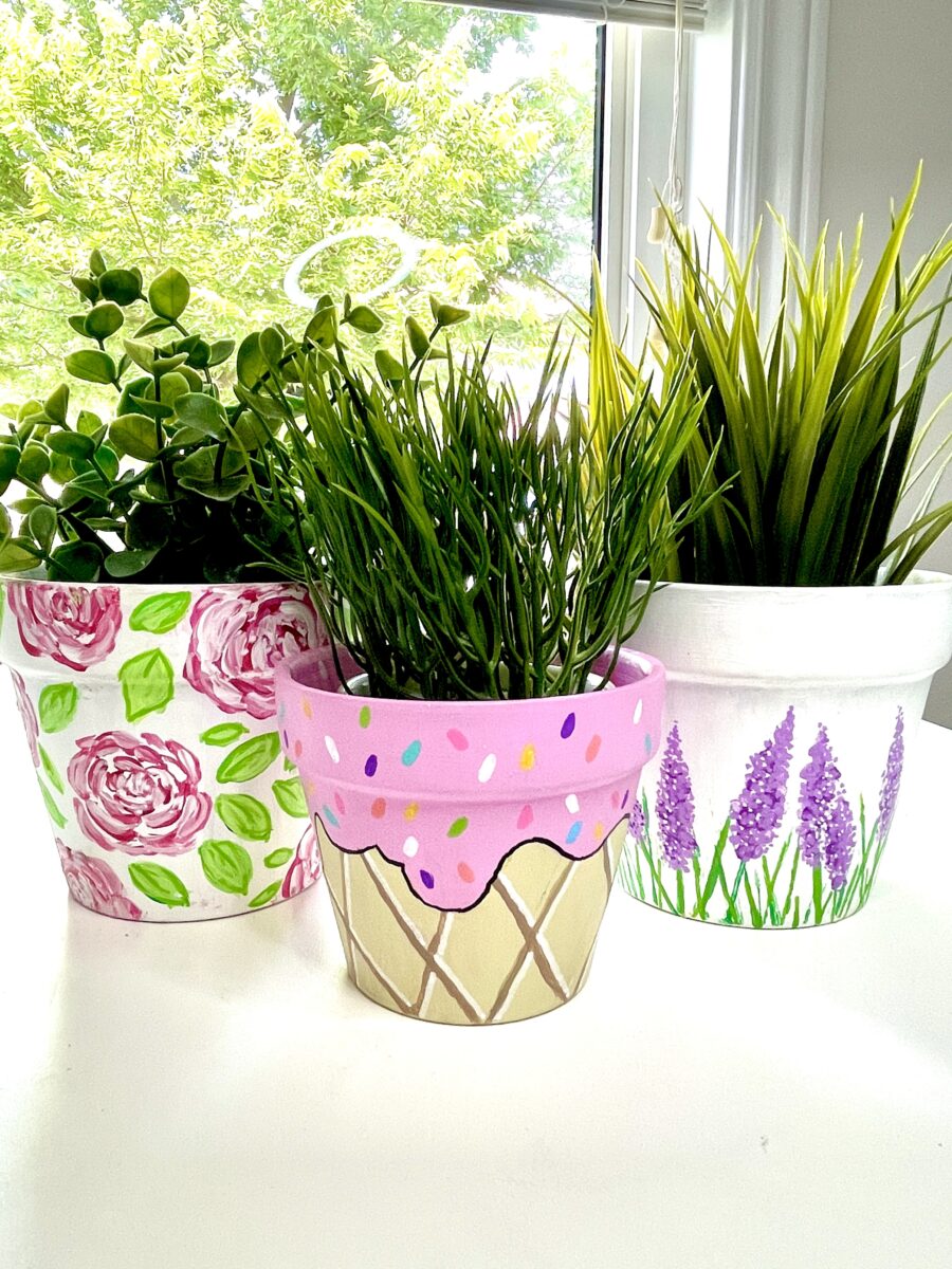 50+ Easy Flower Pot Painting Ideas - Best Ideas for 2024