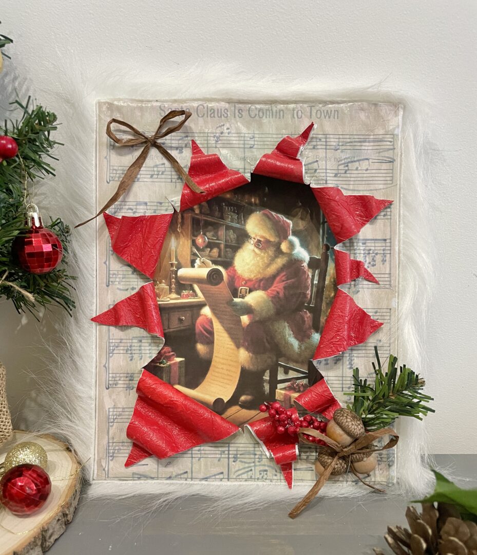 Easy Busted Canvas Tutorial: 3 Designs with Dollarstore Finds