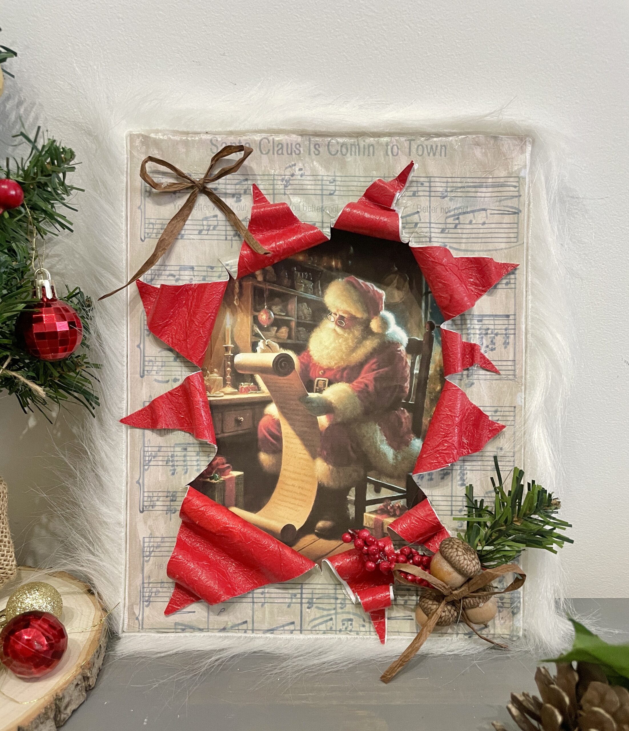 Easy Busted Canvas Tutorial: 3 Designs with Dollarstore Finds