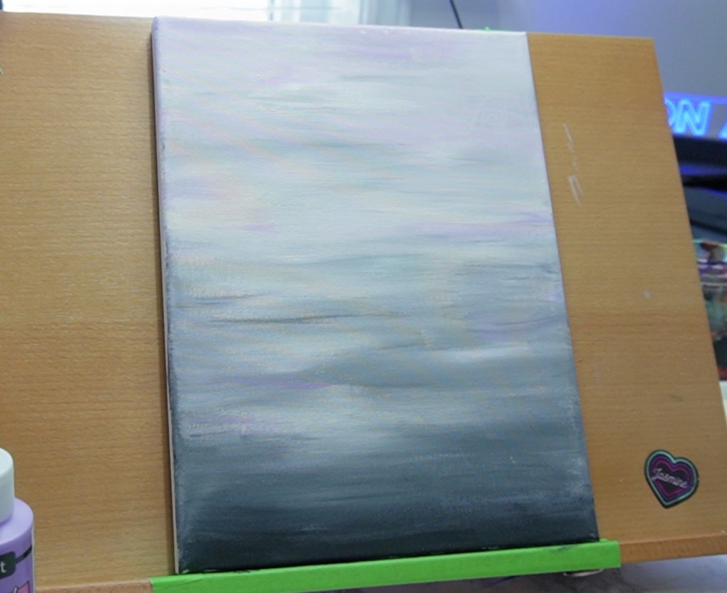 How To Paint Lilacs with Q-Tips & Acrylic Paint