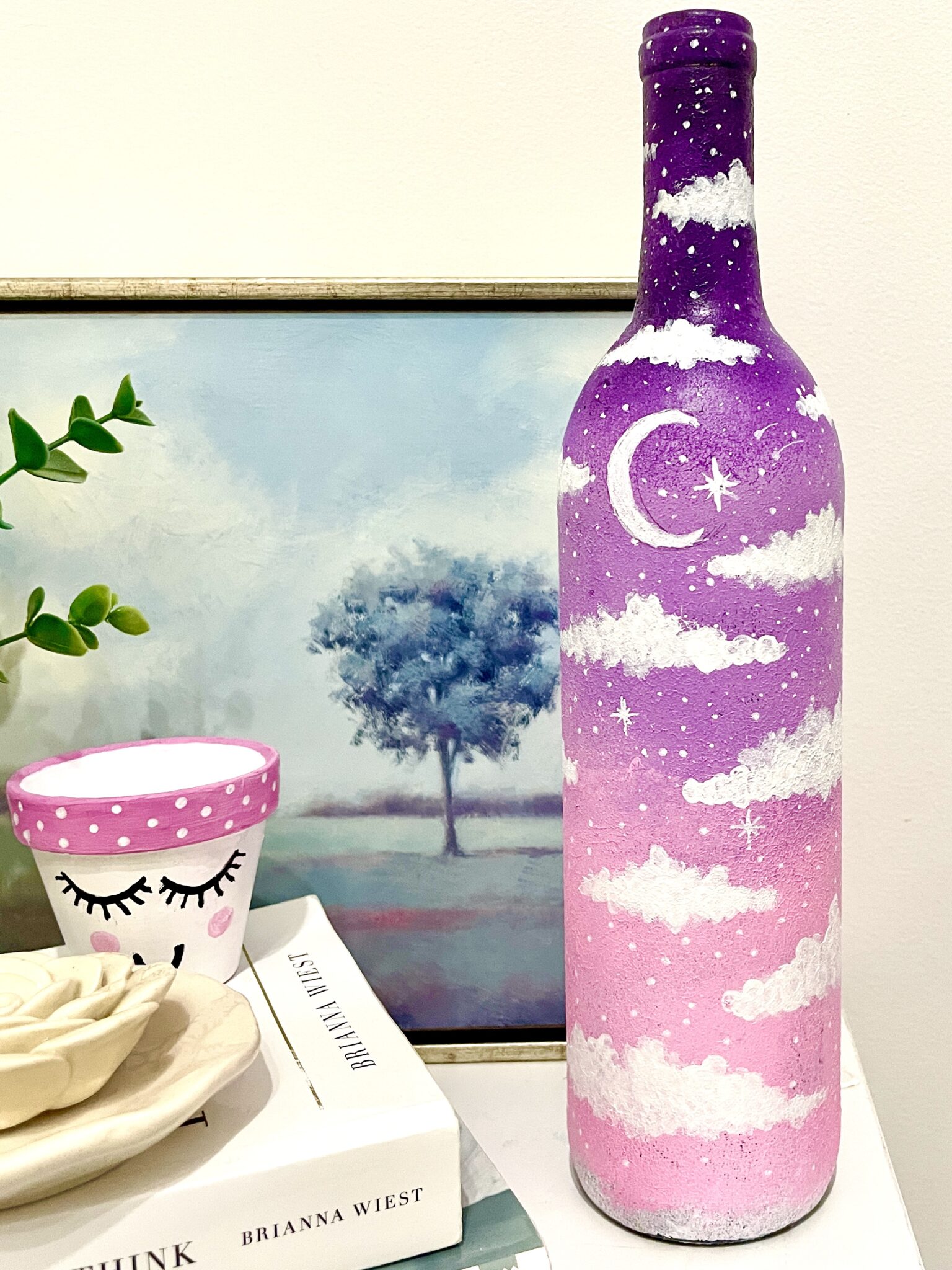 How To Paint Wine Bottles (& Champagne bottles) + 5 Easy Ideas